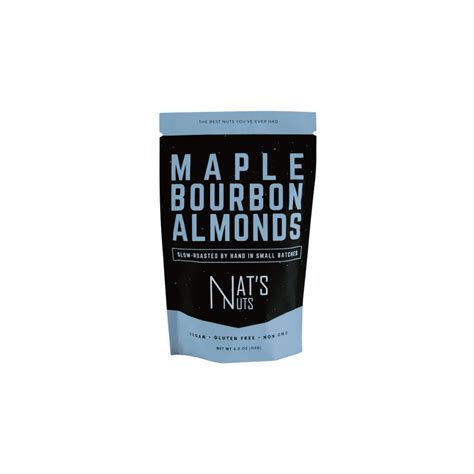 Nats Nuts Maple Bourbon Almonds Shop Taste Ny