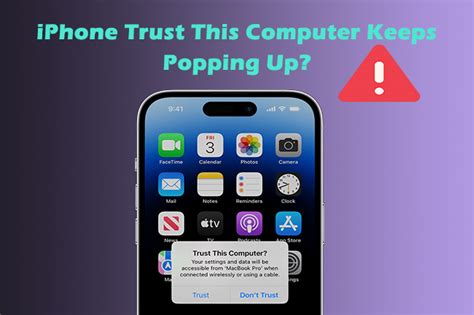 iphone trust this computer keeps popping up [fixed]
