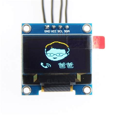 Módulo de pantalla LED IIC I C Serial GND x para Arduino Kit de pantalla azul LCD OLED