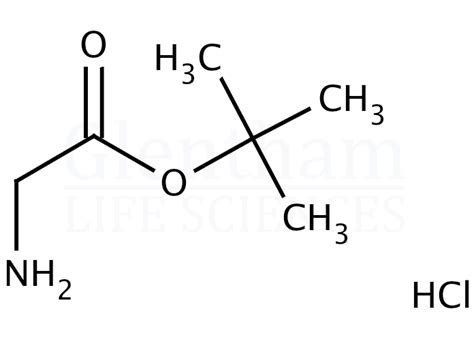 Glycine Tert Butyl Ester Hydrochloride Cas 27532 96 3 Glentham Life