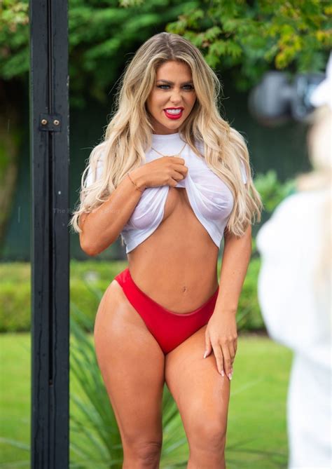 Bianca Gascoigne Is Seen Shooting Her Calendar In Turkey Photos