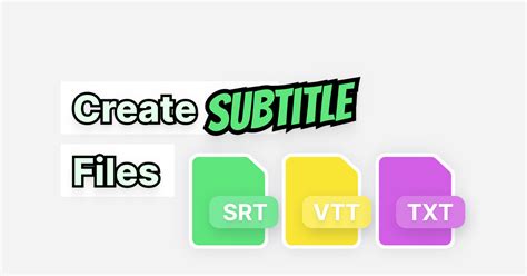 How To Easily Create SRT Files For A Video Streamlabs