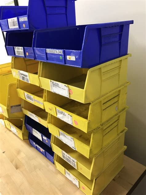 Lot Of Uline Stacking Parts Bins For Sale Lot Of Uline Stacking Parts Bins For Sale