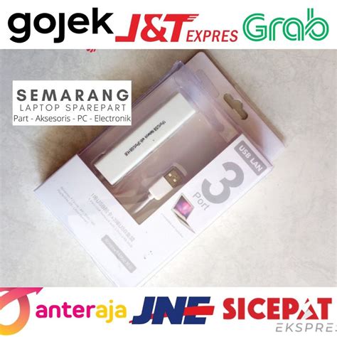 Usb Lan Plus Converter 3 Usb Port 3port Adapter Adapter Hub Connector To Ethernet Rj45 Shopee