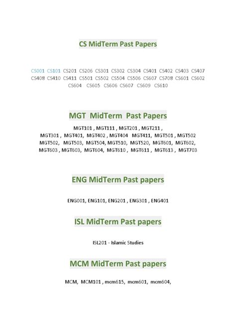 Cs Finalterm Past Papers Pdf Economics Cognition