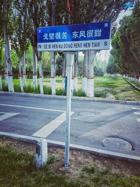 想你的风是东风！酒泉卫星发射中心的“网红路牌”