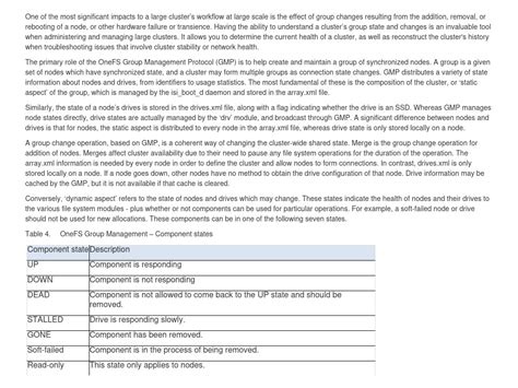 Cluster Composition And Group State Dell Powerscale Considerations And Best Practices For