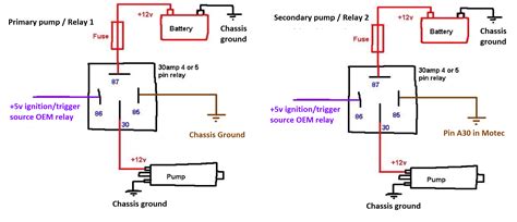 12 Volt 30 Amp Relay Wiring Diagram Hustlerinspire