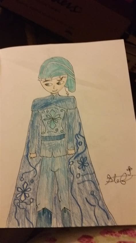 Edd As The Male Version Of Elsa By Goldenhearts33 On Deviantart