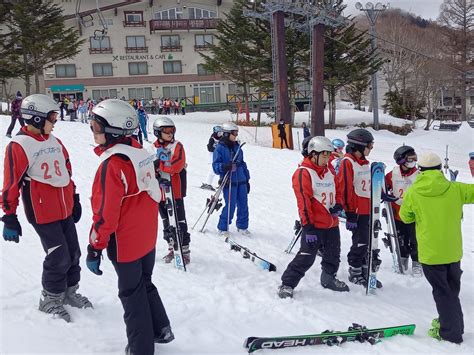 中学スキー教室2日目 京華中学高等学校