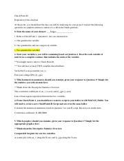 Checkpoint 2 Docx Check Point 2 Exploratory Data Analysis At This Point You Should Have The