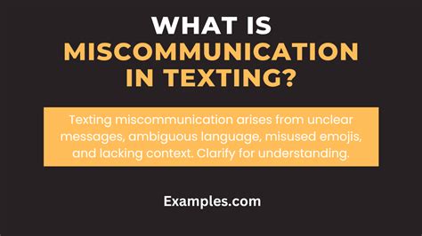 Miscommunication In Texting Examples Pdf
