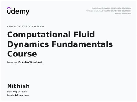 Nithishkumar R On Linkedin Cfd Computationalfluiddynamics
