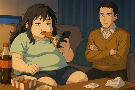 결혼 후 85㎏ 된 아내⋯집안일·잠자리 無 하루 종일 배달 음식 먹고 똥만 싸