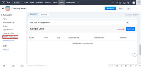 Zoho Google Drive Integration YAALI