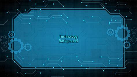 Circuit Technology Background Modern Processor Background Vector Modern Processor Background