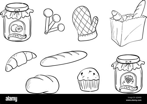 Jam Bread Drawing At Russell Chau Blog