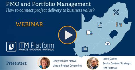 Webinar Pmo And Portfolio Management Itm Platform Projects