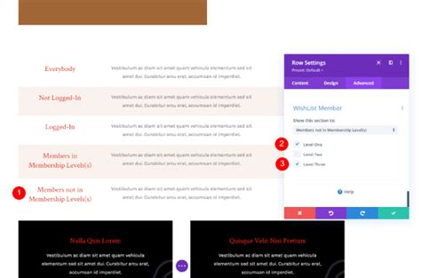 Divi Plugin Highlight Wishlist Member Divi Integration