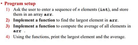 Solved Problem Maximum And Average Dynamic Memory