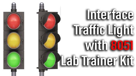 Interface Traffic Light With 8051 Lab Trainer Kit Pantechai