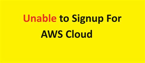 Are You Stuck While Trying To Signup For Aws Cloud Account By Awaisdotgeek May 2024 Medium