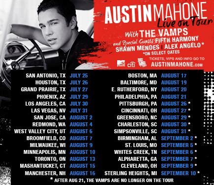Just A Few More Days Until Austinmahonetour Kicks Off In Austins Home