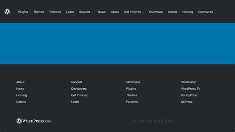 WordPress Org Gets New Global Header And Footer Design WP Tavern