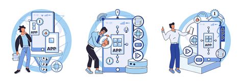 Application Testing Metaphor Vector Software Testing Debugging Process That Enhances Code