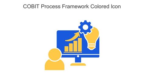 cobit process framework colored icon in powerpoint pptx png and editable eps format ppt template