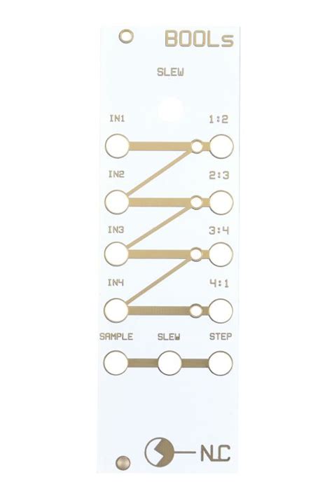 bools chained logic panel nonlinear circuits modular addict synth diy