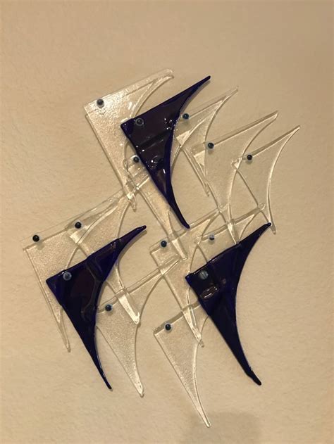 Stained Glass Crafts Stained Glass Patterns Fused Glass Artwork Glass Fusion Ideas Glass