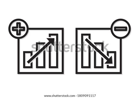 Workflow Bars Increase Arrow Silhouette Style Stock Vector Royalty Free 1809091117 Shutterstock