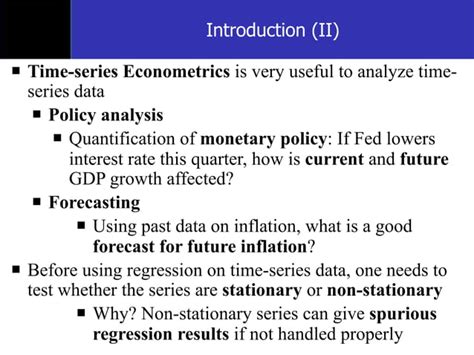 Econometrics PPT