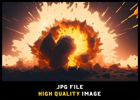 Realistic Orange Explosion Illustration Graphic By WODEXZ Creative Fabrica