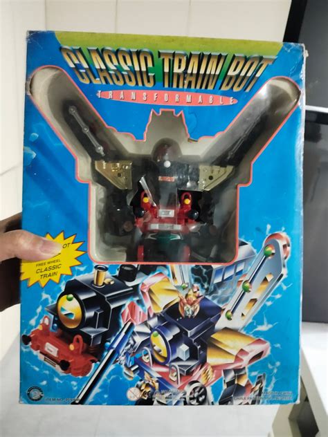 Vintage Bootleg Rare Transformers Robot Classic Train Bot Etsy