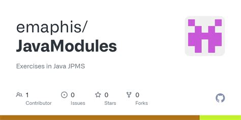 Github Emaphisjavamodules Exercises In Java Jpms