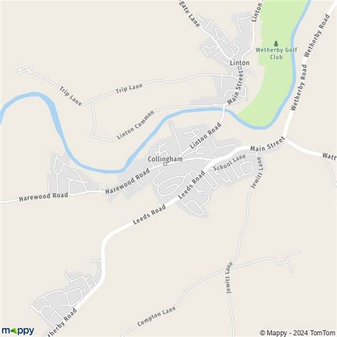 Map Collingham Map Of Collingham Ls22 5 And Practical Information
