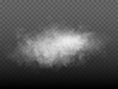 안개 또는 연기 절연 투명 특수 효과 흰색 벡터 흐림 안개 또는 스모그 배경 Vec 프리미엄 벡터