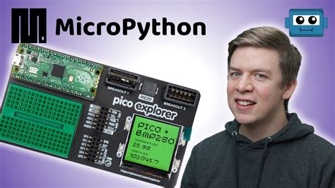 Micropython On Pimoronis Pico Explorer Youtube