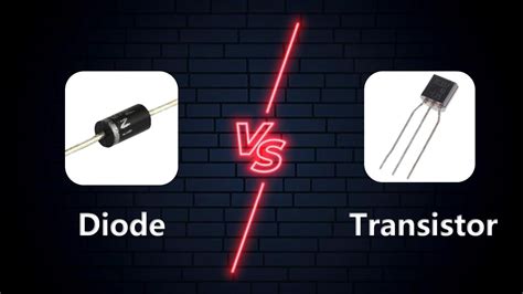 Difference Between Diode And Transistor Exploring Types Functions And Their Future Blog