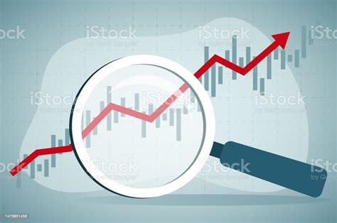 Analyzing Stock Market Data Stock Illustration Download Image Now Analyzing Arrow Symbol