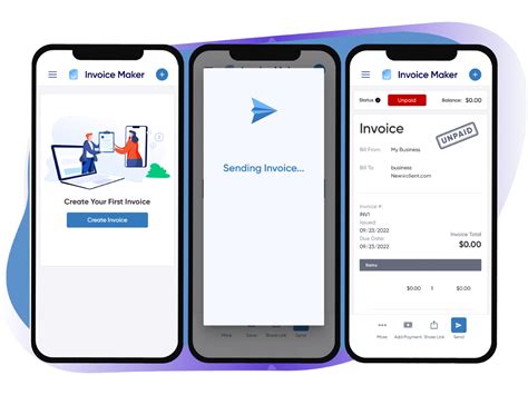 Mobile App Invoice Maker
