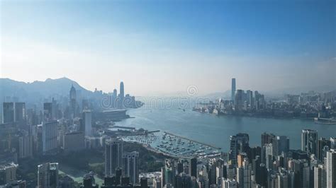 9 Nov 2022 Panoramic View Of Hong Kong From Red Incense Burner Summit Editorial Photography