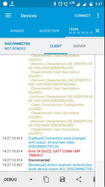 Cc2640r2f Connection Gets Disconnected Bluetooth Forum Bluetooth®︎ Ti E2e Support Forums