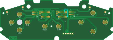 Bob Taylors Open Source Projects Snes Gamepad Pcb Rev2 Fix