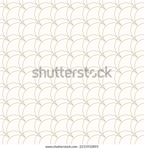 Vector Geometric Seamless Linear Pattern Art Stock Vector Royalty Free