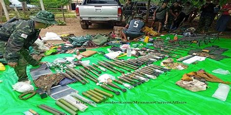 မိုးဗြဲတိုက်ပွဲတွင် စစ်ကောင်စီတပ်ဖွဲ့ဝင် ၂၀ ခန့်သေဆုံးပြီး လက်နက်ခဲယမ်းများ သိမ်းဆည်းမိ