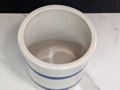 Roseville Pottery 2 Quart Crock L W Benton Company Inc