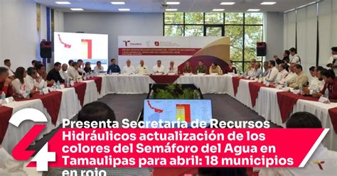 Presenta Secretaría De Recursos Hidráulicos Actualización De Los